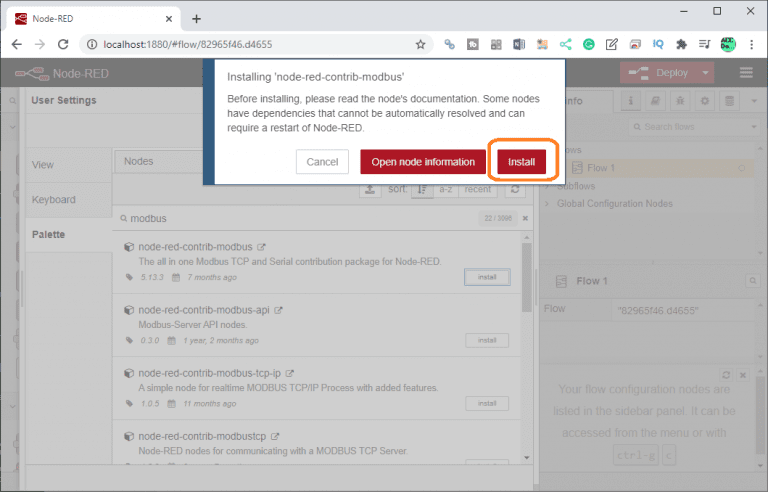 Node-RED Modbus RTU / TCP Communication Explained Simply