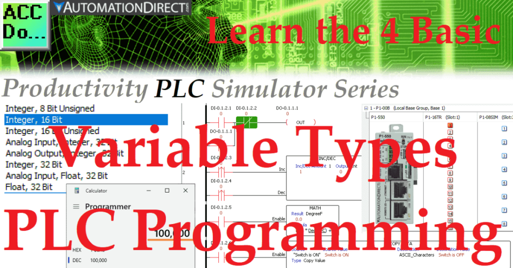 plc data types explained | ACC Automation: PLC & Industrial Control Learning