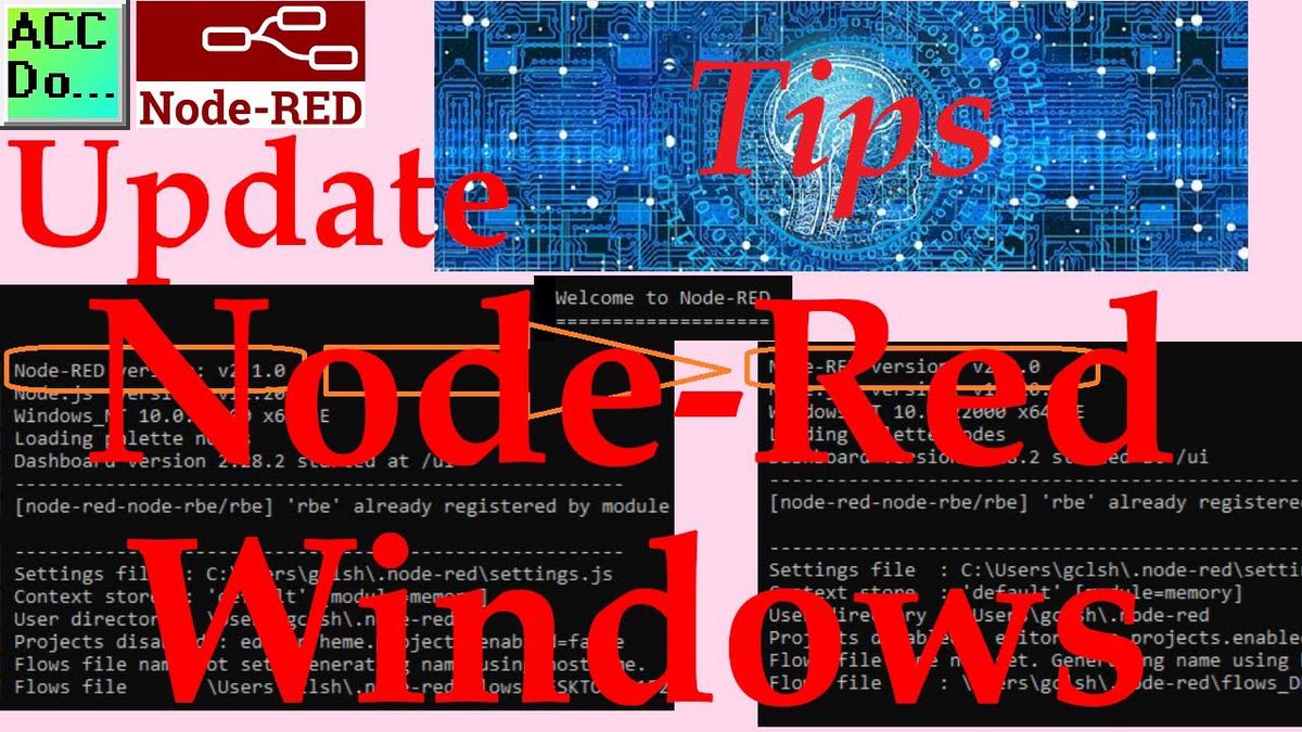 Update Node Red On Windows update-node-red-on-windows