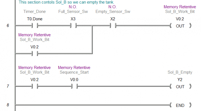 PLC Programming Example - Process Mixer | ACC Automation