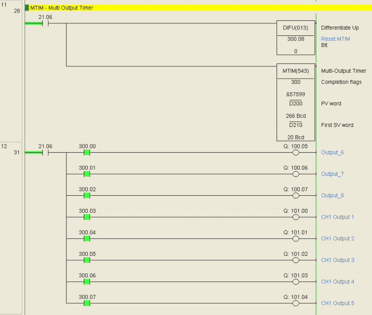 Omron CP1H PLC Programming Timers | ACC Automation