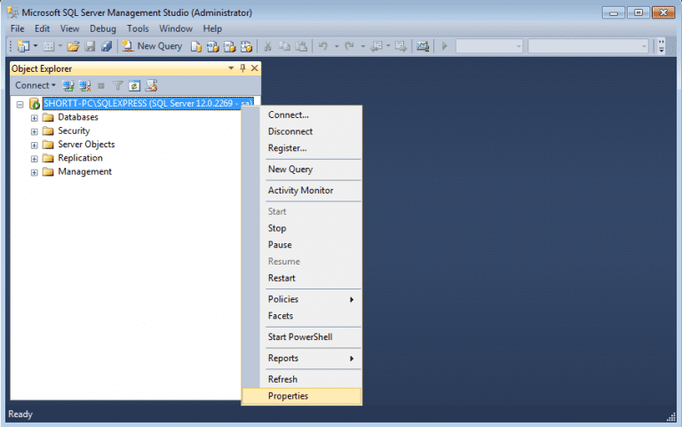 Sharing a Database in SQL Server Express 2014 | ACC Automation