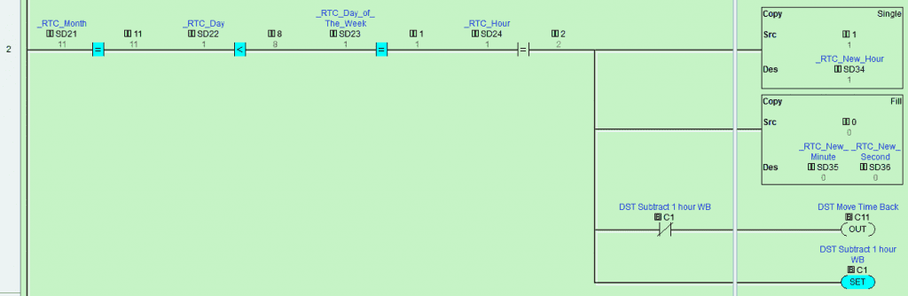 Click PLC Real Time Clock (RTC) - Ladder Logic | ACC Automation: PLC ...