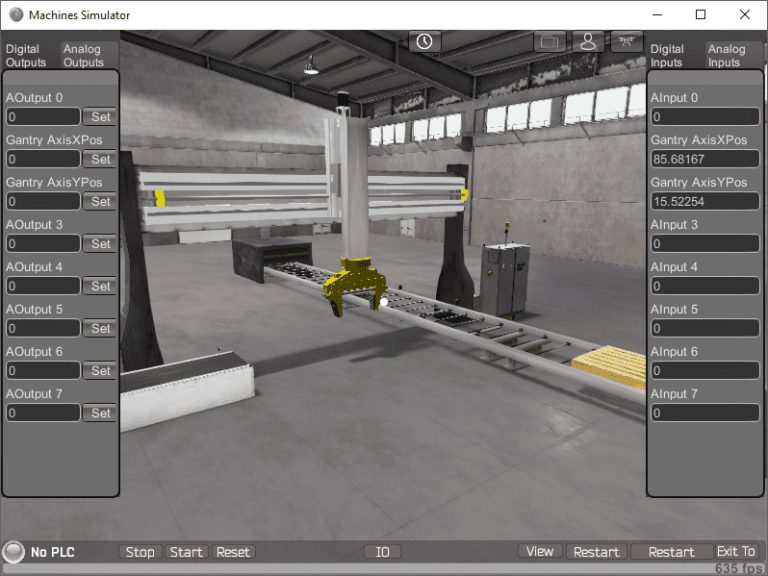 Click PLC EasyPLC Gantry Simulator | ACC Automation