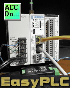 Click PLC EasyPLC Warehouse Stacker Example | ACC Automation