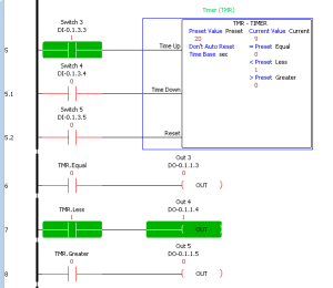 Productivity 2000 PLC Ladder Logic Timers | ACC Automation