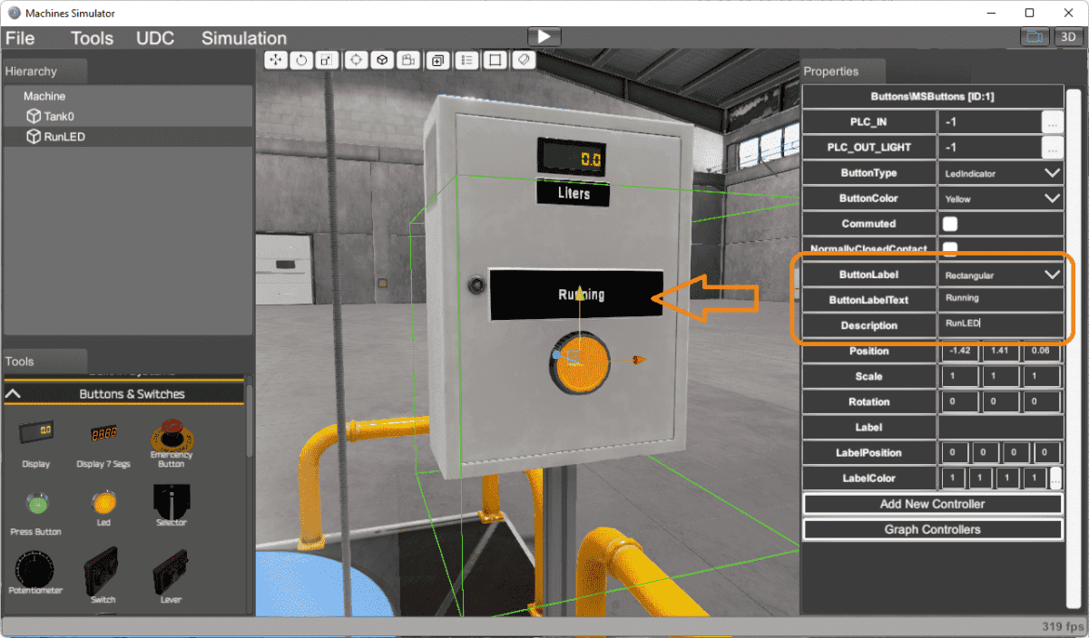 Easyplc Machine Editor Design A Simulation Acc Automation Plc And Industrial Control Learning