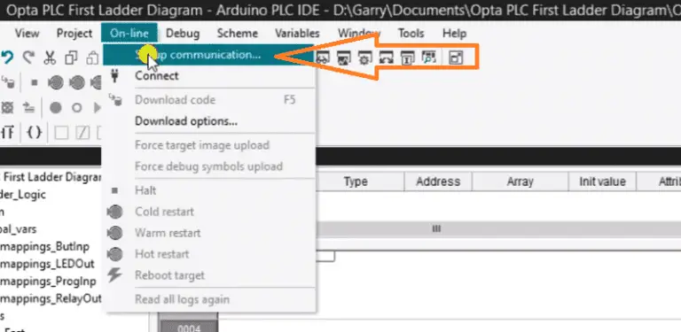 Arduino Opta Plc Ladder Diagram First Program Acc Automation