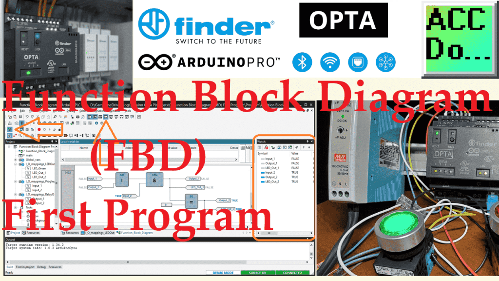 Arduino OPTA PLC - Function Block Diagram (FBD) | ACC Automation: PLC ...