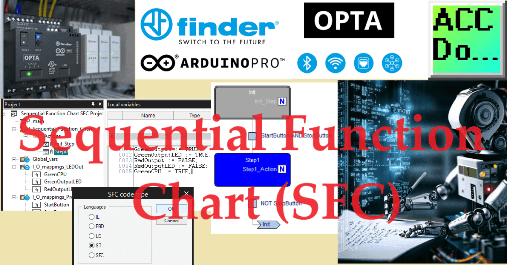 arduino opta plc sfc | ACC Automation: PLC & Industrial Control Learning