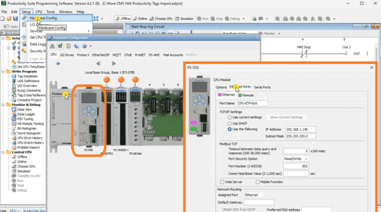 C-More CM5 Import Tags from a Productivity PLC | ACC Automation: PLC ...